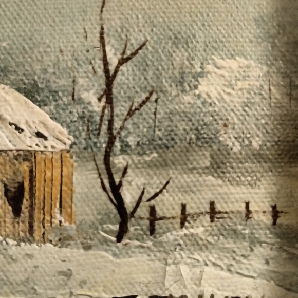 Handmade | Art | Real Signed By Artist Oil Painting Antique T Bailey ...